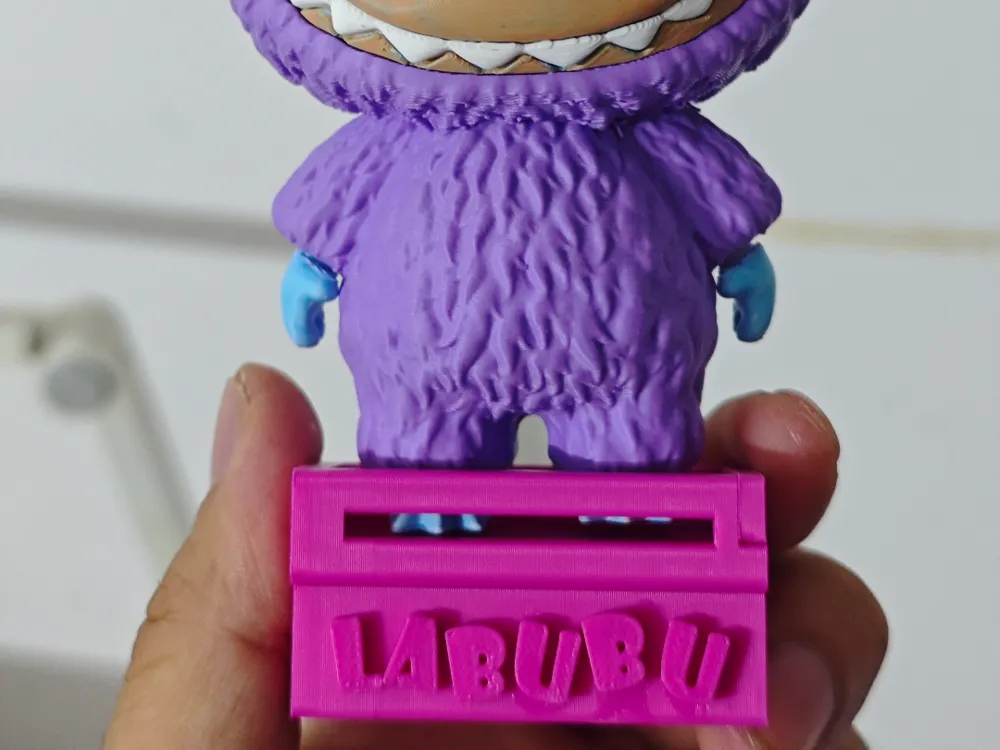 The most practical! Labubu base (can be placed on top of a computer ...