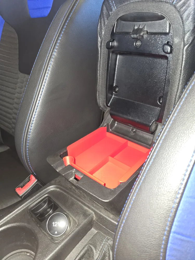 2012-2014 Ford Focus Center Console Tray - Free 3D Print Model - MakerWorld