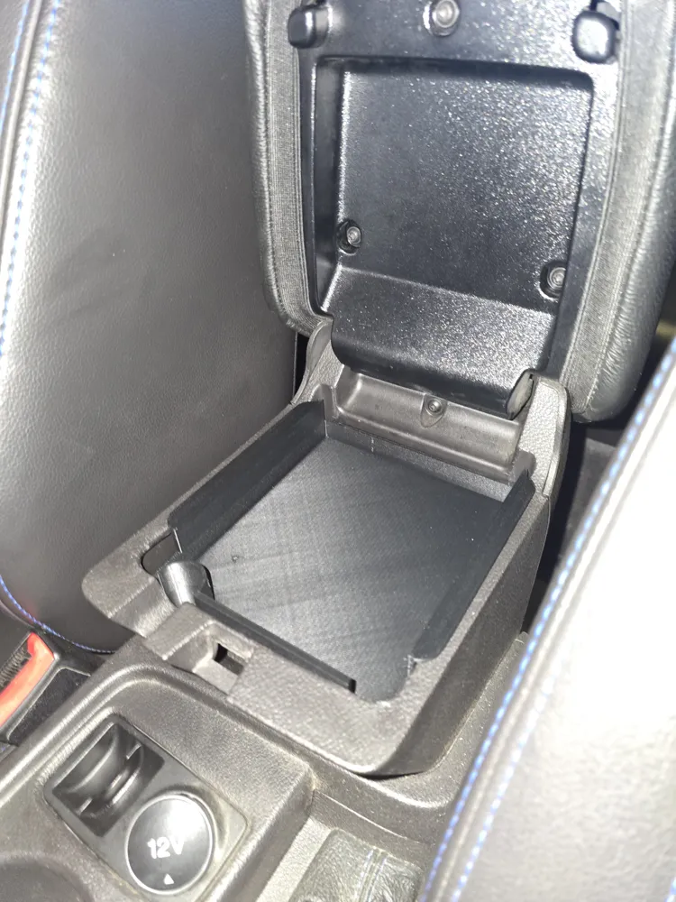 2012-2014 Ford Focus Center Console Tray - Free 3D Print Model - MakerWorld