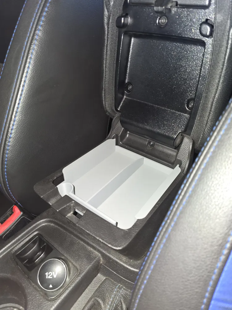 2012-2014 Ford Focus Center Console Tray - Free 3D Print Model - MakerWorld