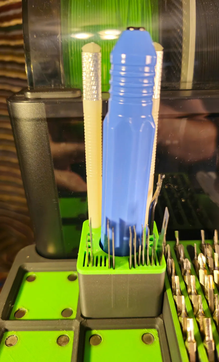 Deburr Tool and X-acto Knife Holder - Gridfinity by TheRadGuy - MakerWorld