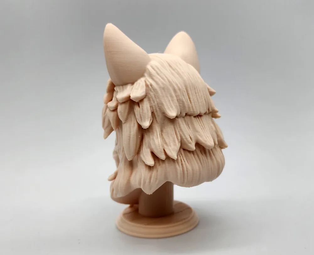 Wolf Bust on Pedestal - Free 3D Print Model - MakerWorld