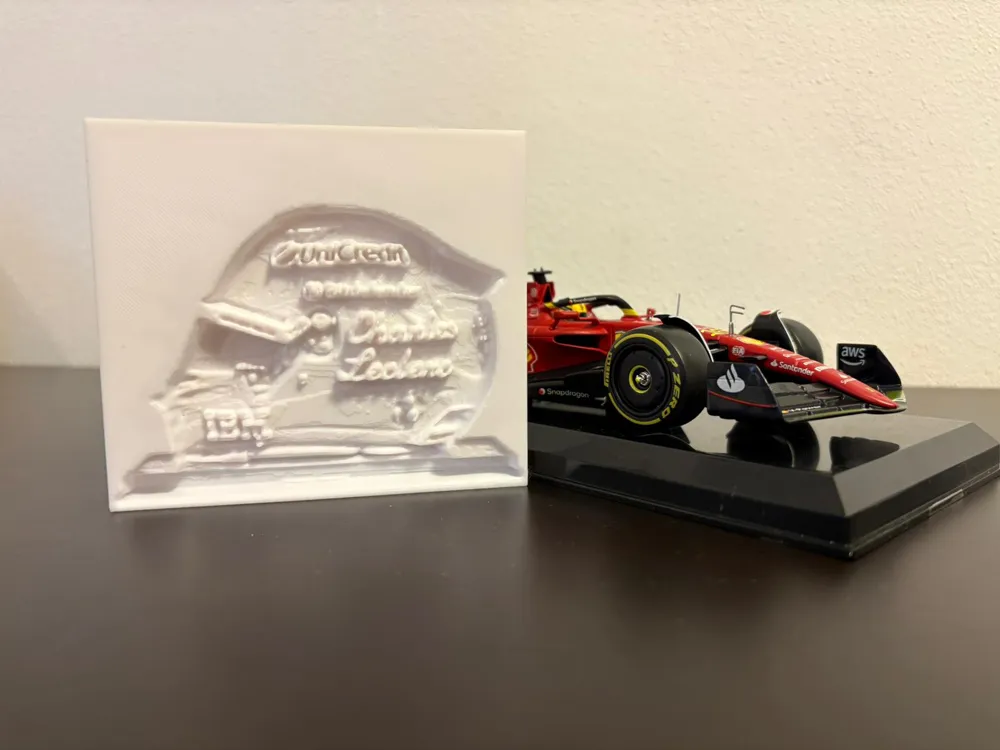 Charles Leclerc Monza 2025 Helmet - Free 3D Print Model - MakerWorld