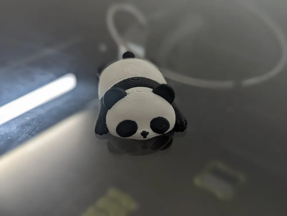 Flexi Mini Panda [Slinky] - Free 3D Print Model - MakerWorld