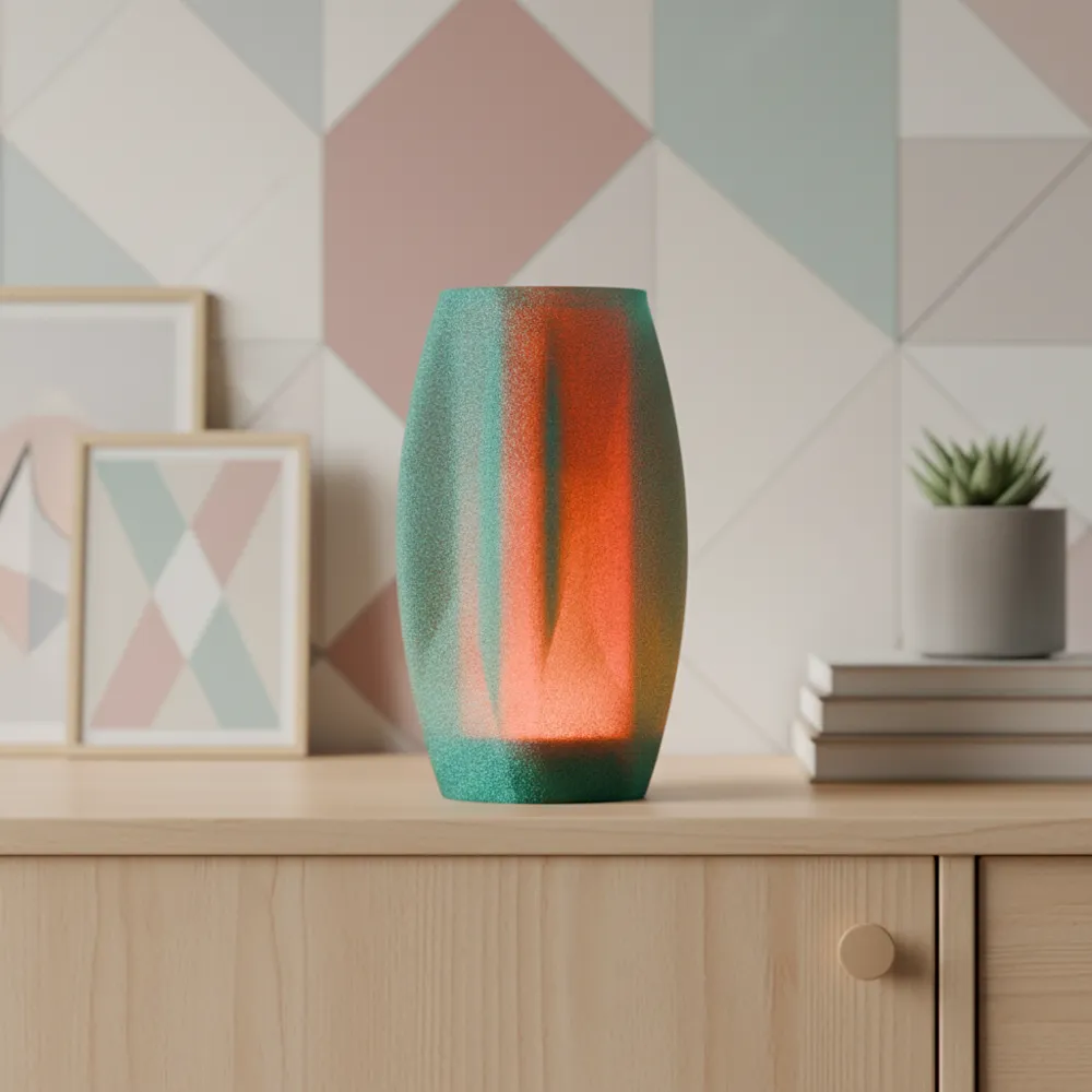 Modern Art Lamp with inner diffuser by Abstractia Design MakerWorld ...