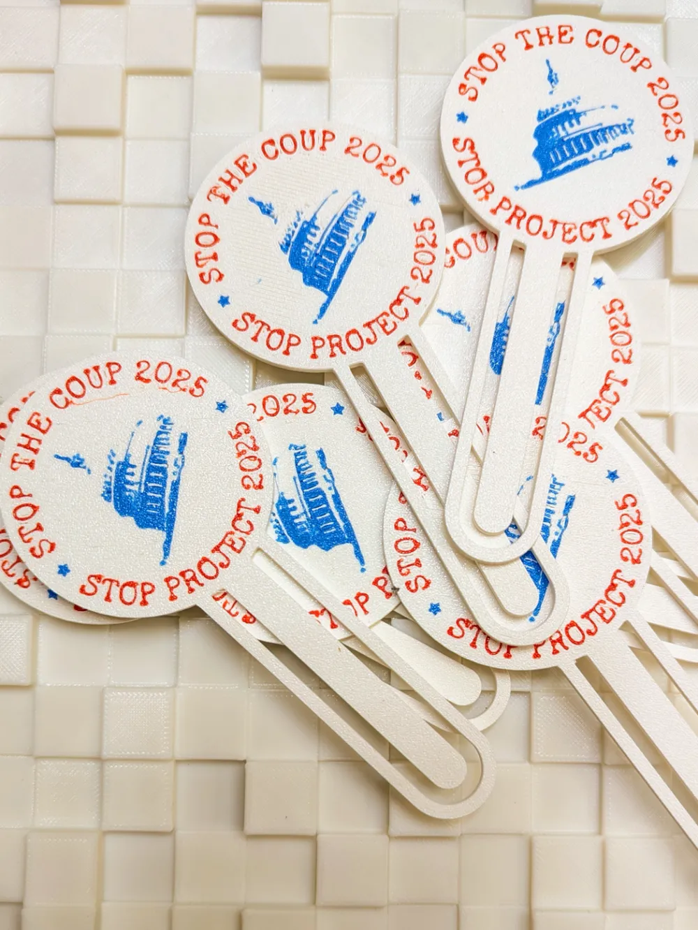 Stop Project 2025 Bookmark by Omen & Owl - MakerWorld
