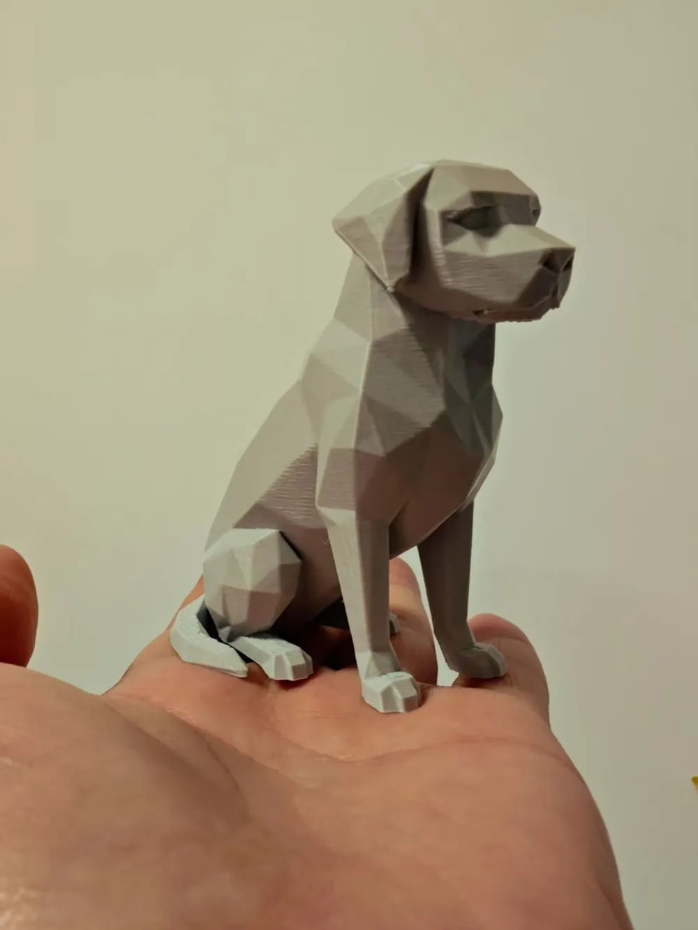 Low-poly Labrador Retriever - Animal Sculpture Ornament by Solune ...