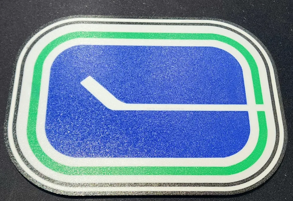 Vancouver Canucks Hockey Stick LOGO by Rickeoni - MakerWorld