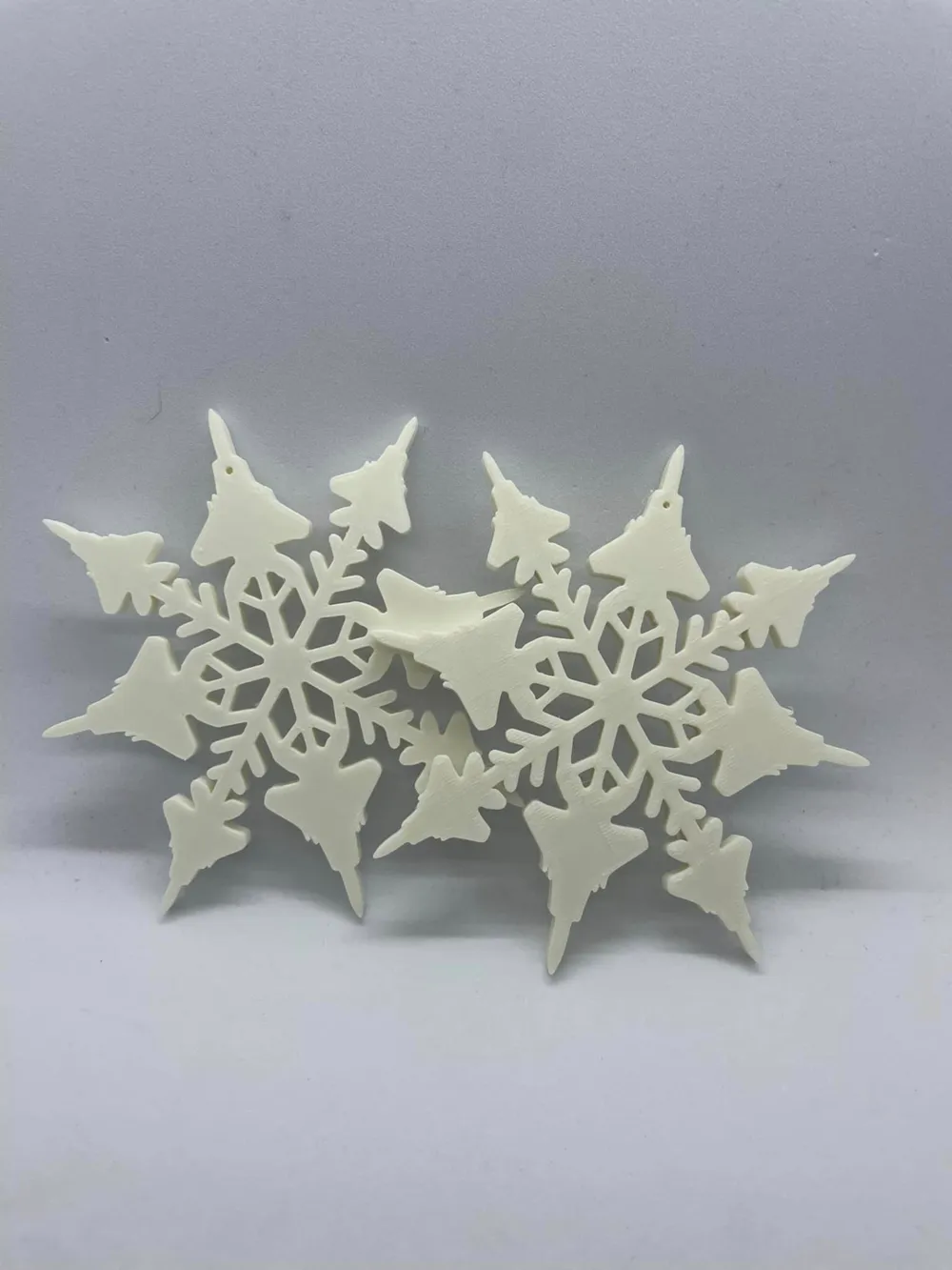 f15 eagle snowflake ornament by Becca Kris - MakerWorld