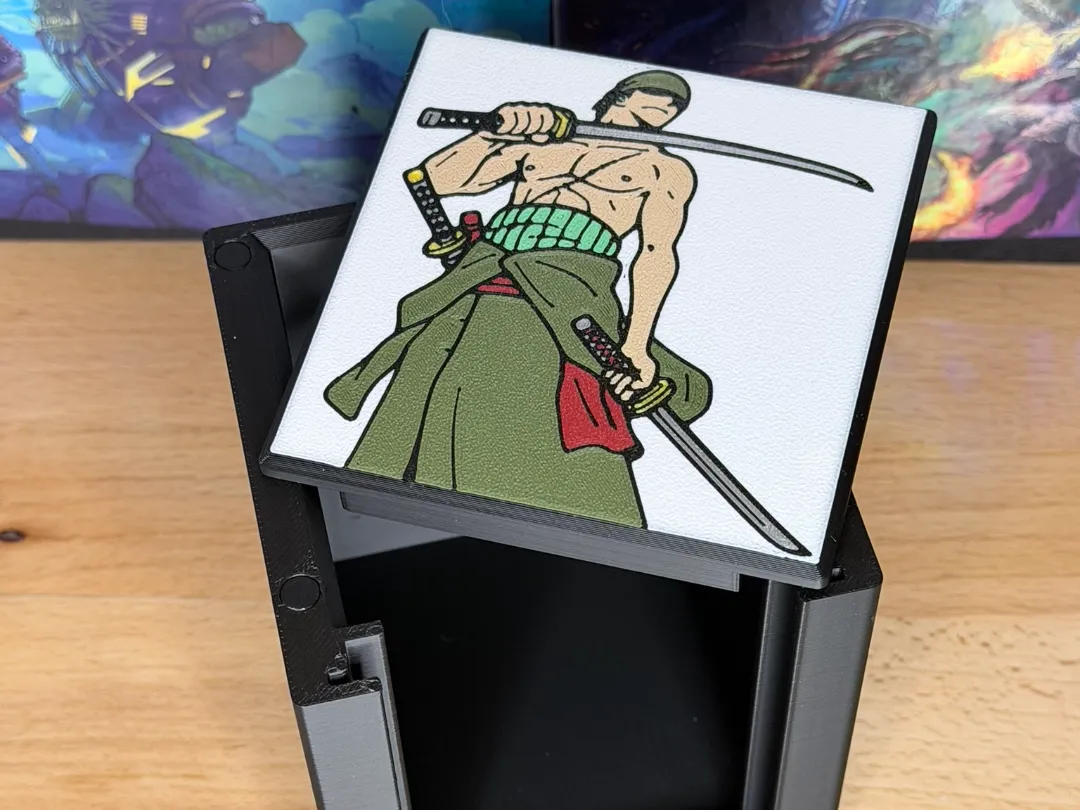 MTG Commander Deck Box - Zoro - Free 3D Print Model - MakerWorld