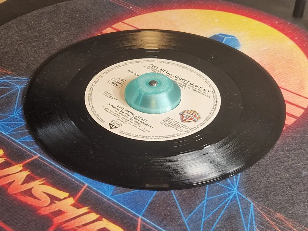 Vinyl Singles Adapter by BentleyWilkinson - MakerWorld