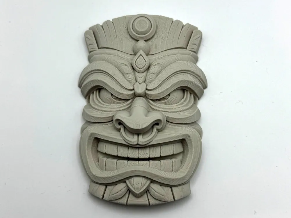 Tiki Wall Art by Stigern MakerWorld: Download Free 3D Models