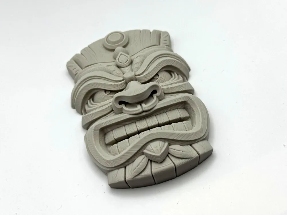 Tiki Wall Art by Stigern MakerWorld: Download Free 3D Models