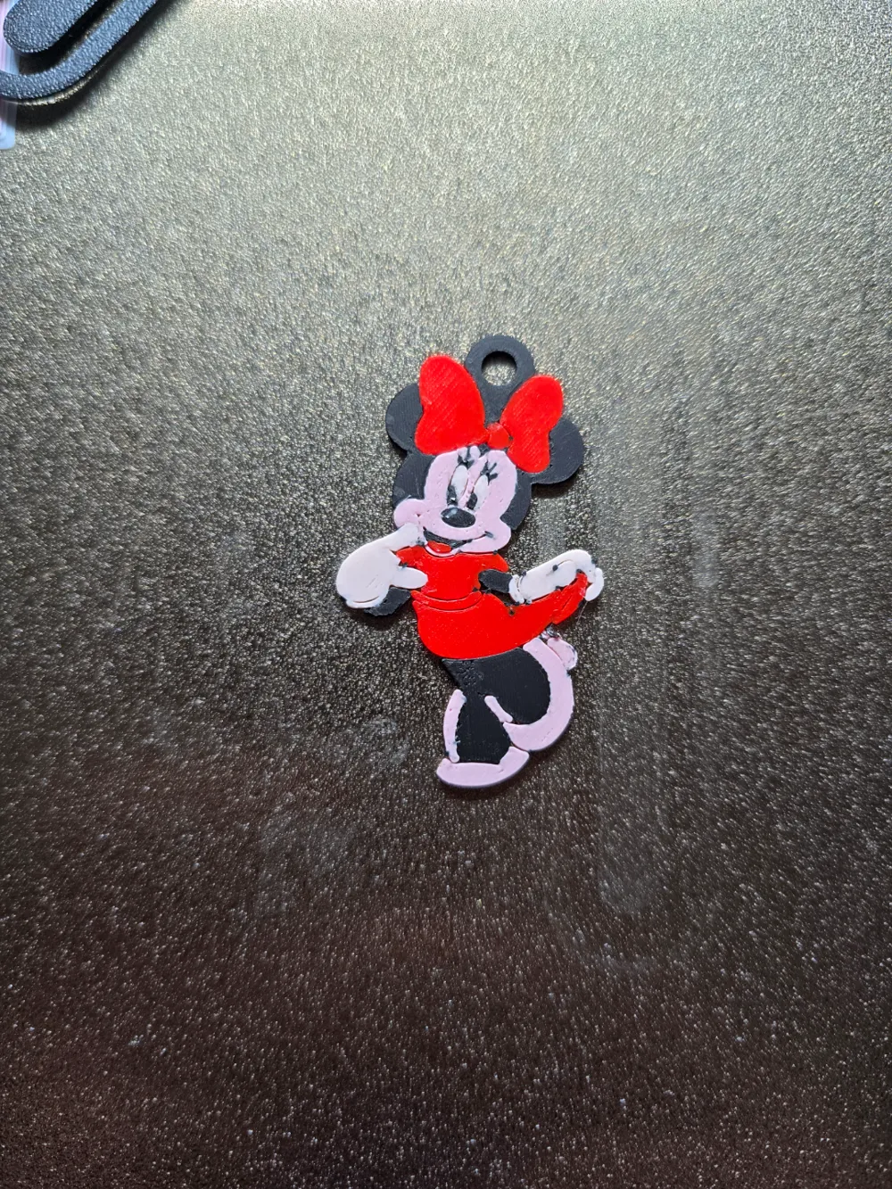 Minnie Mouse Keychain by FRANKIE 3D PRINTMakerWorld: Download Free 3D ...
