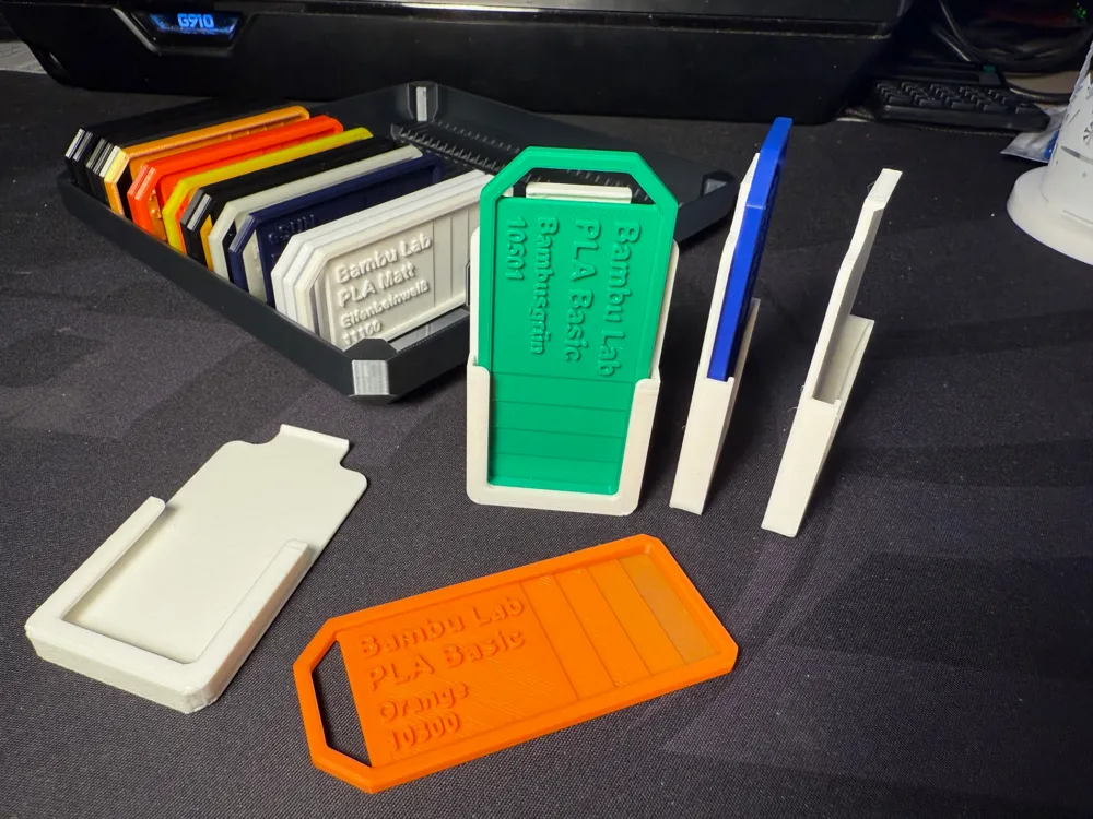 Filament Sample Holder for Extrutim samples by Dominik Stöhr - MakerWorld
