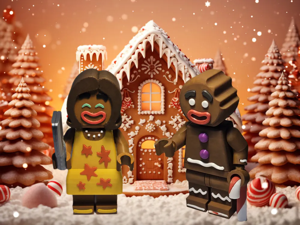 Big Brick *Sugar* Bride of Gingy by Joey Matos - MakerWorld