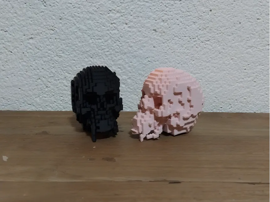 Brick Skull by 3D Up - MakerWorld