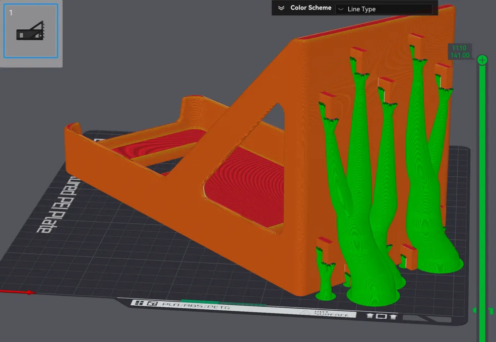 Polydryer Skadis Hanger V2 by DiveBombDom MakerWorld: Download Free 3D Models