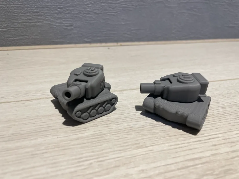 HAN mini movable tank toy by HAN design MakerWorld: Download Free 3D Models