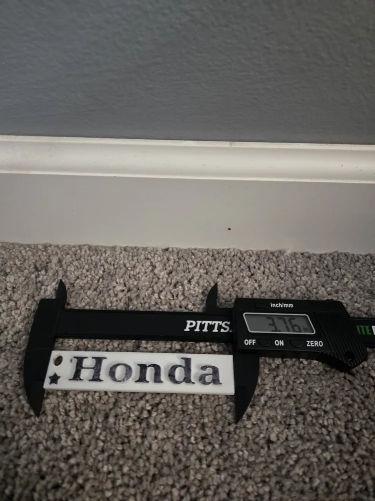 Honda Keychain - Free 3D Print Model - MakerWorld