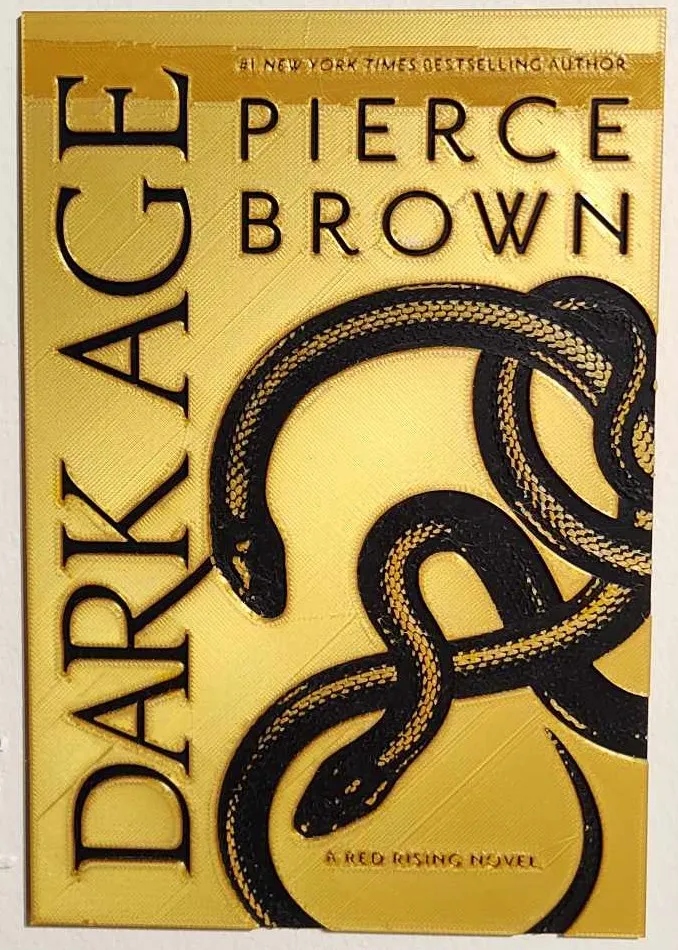 Dark Age Book Cover by CJ - MakerWorld