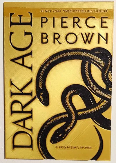 Dark Age Book Cover by CJ - MakerWorld
