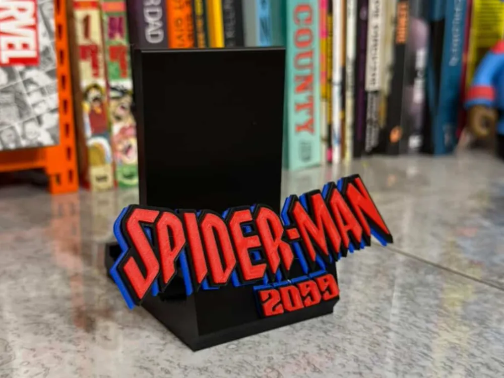 Spider-Man 2099 Logo | Magnet - Free 3D Print Model - MakerWorld