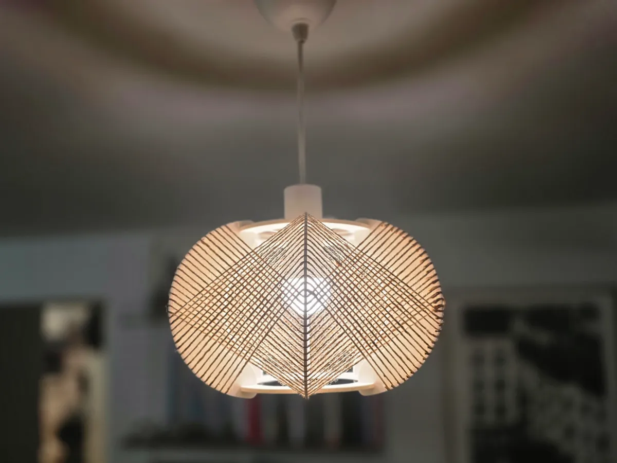 Jute Star E27 Pendant Lamp by T.H Made MakerWorld: Download Free 3D Models