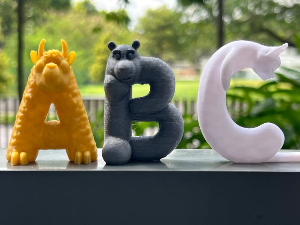 C-shaped cat by ASTAR - MakerWorld