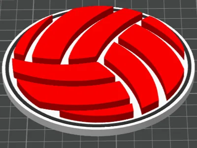 volleyball 3d print model download - MakerWorld