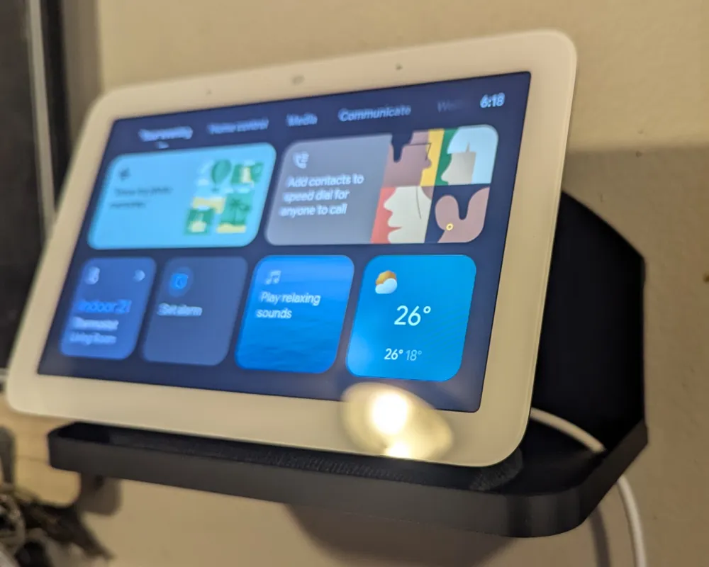 Prateleira de Parede para Google Home - Modelo gratuito para impressão ...