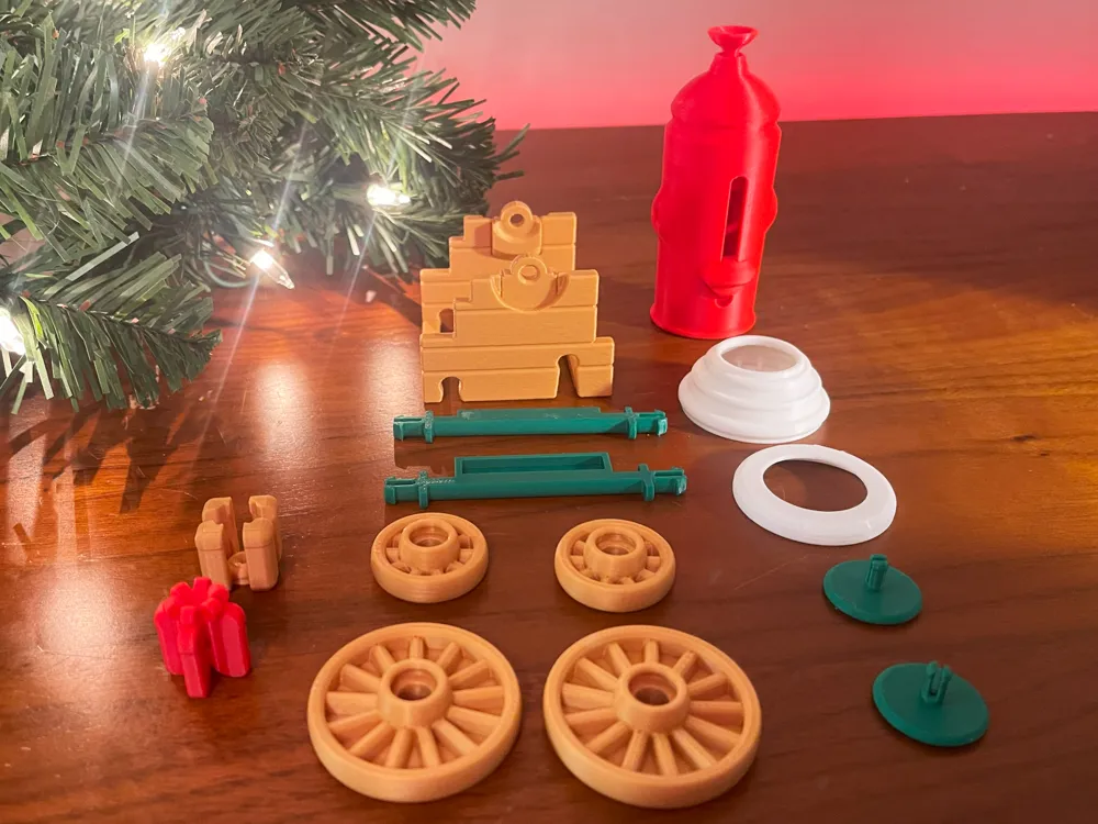 Claus Cannon Present Launcher by tuckeroppenheim - MakerWorld