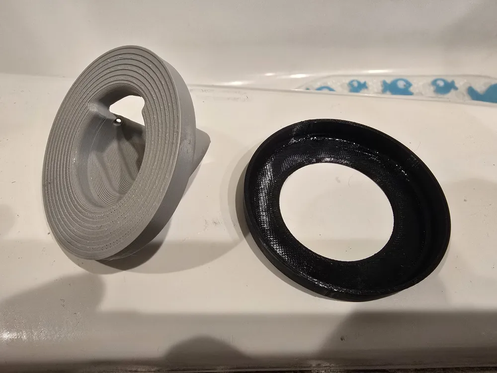 Shower Drain Hair Funnel by PurpleHotPotato MakerWorld: Download Free ...