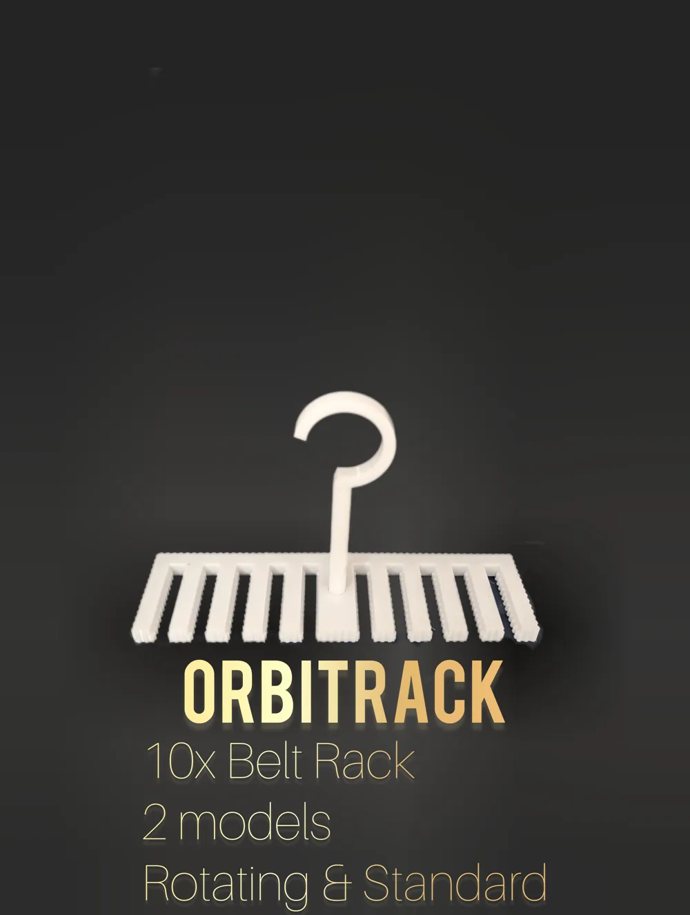 OrbiTrack - 10x Belt Hanger - 2 models by Coastal Lab Designs ...