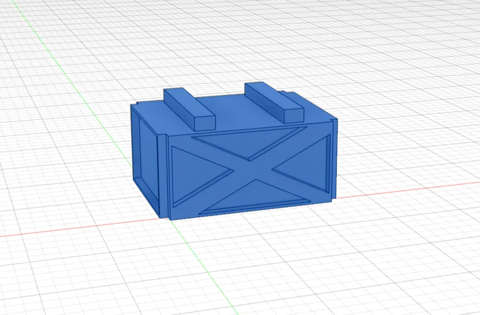 Shipping Box HO Scale - Free 3D Print Model - MakerWorld