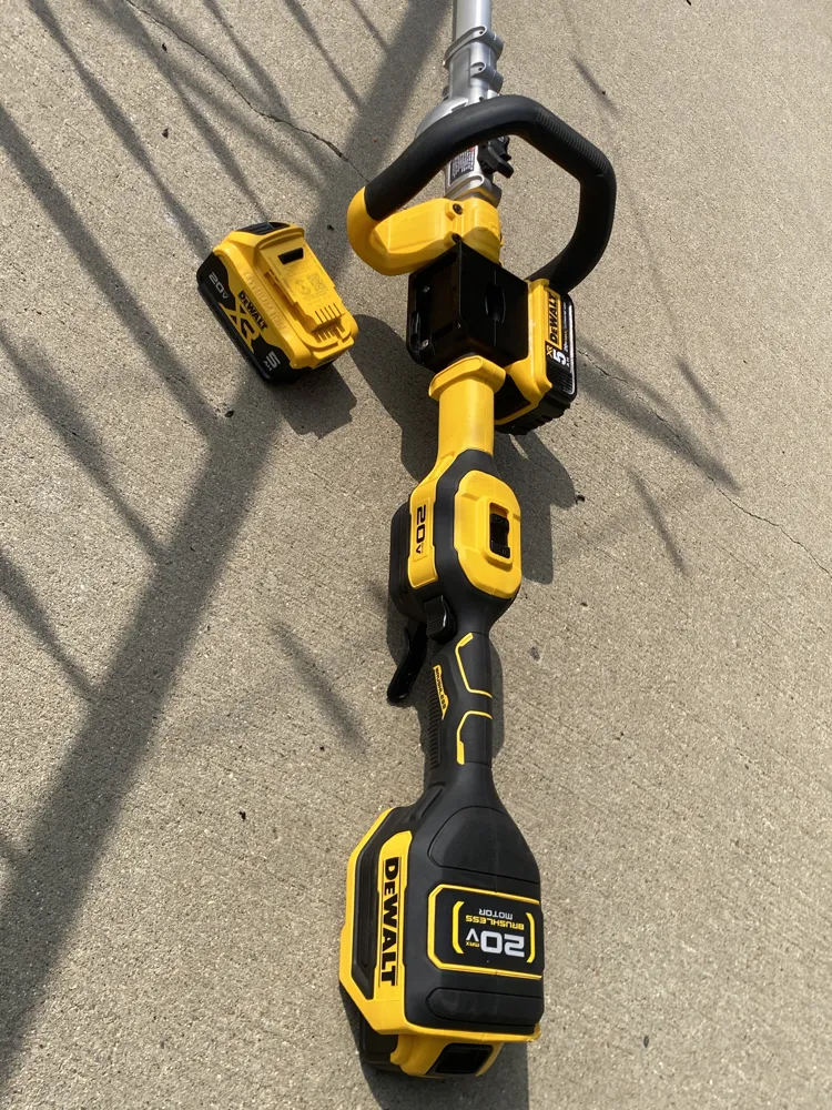DEWALT weed eater battery mount - Free 3D Print Model - MakerWorld