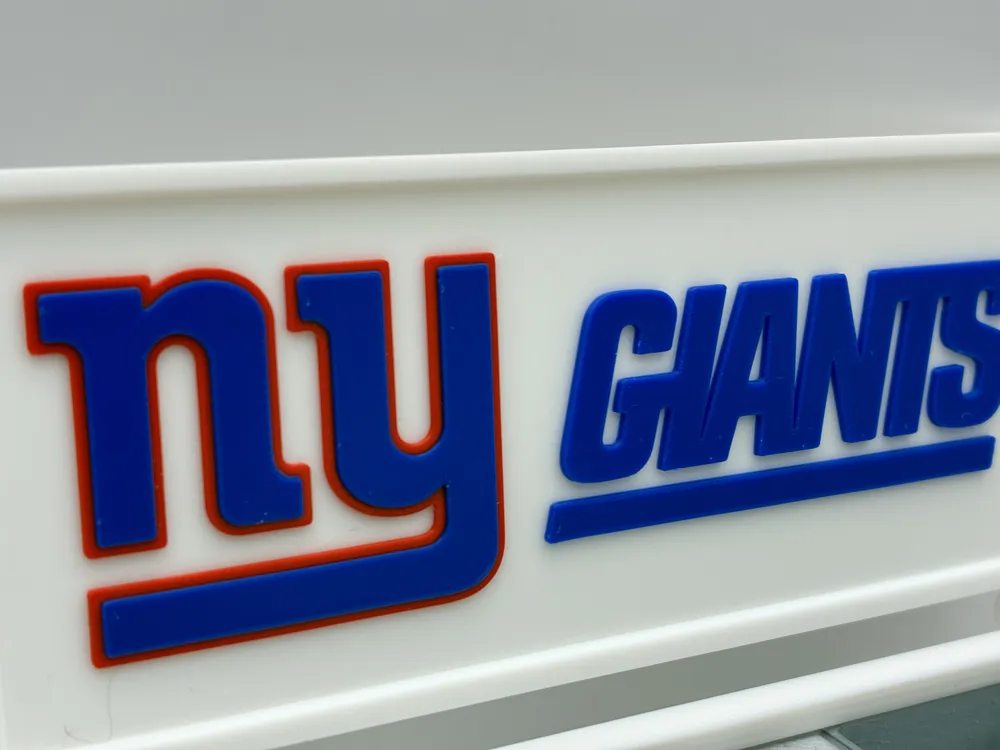 Lid- New York Giants NFL football toolbox desk pen - Free 3D Print ...