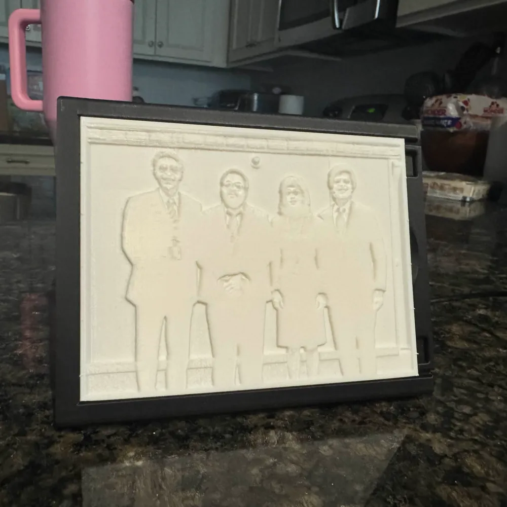 Severance MDR team photo Lithophane by Pedro748 - MakerWorld