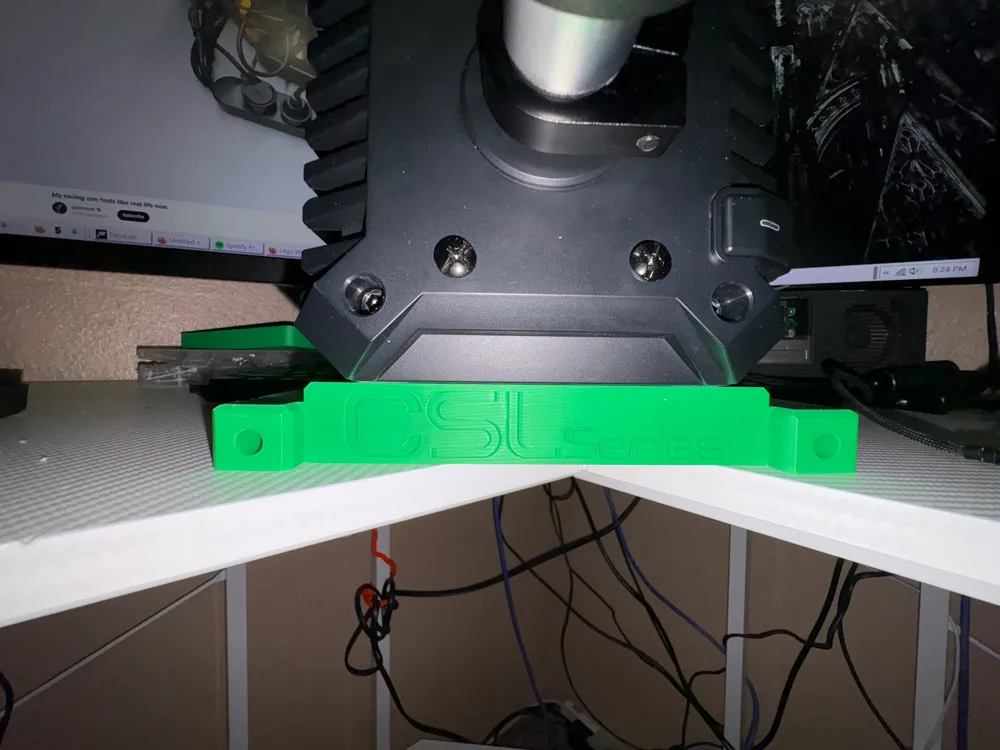 Fanatec Csl Desk Mount by Kittyyyyyyyy - MakerWorld