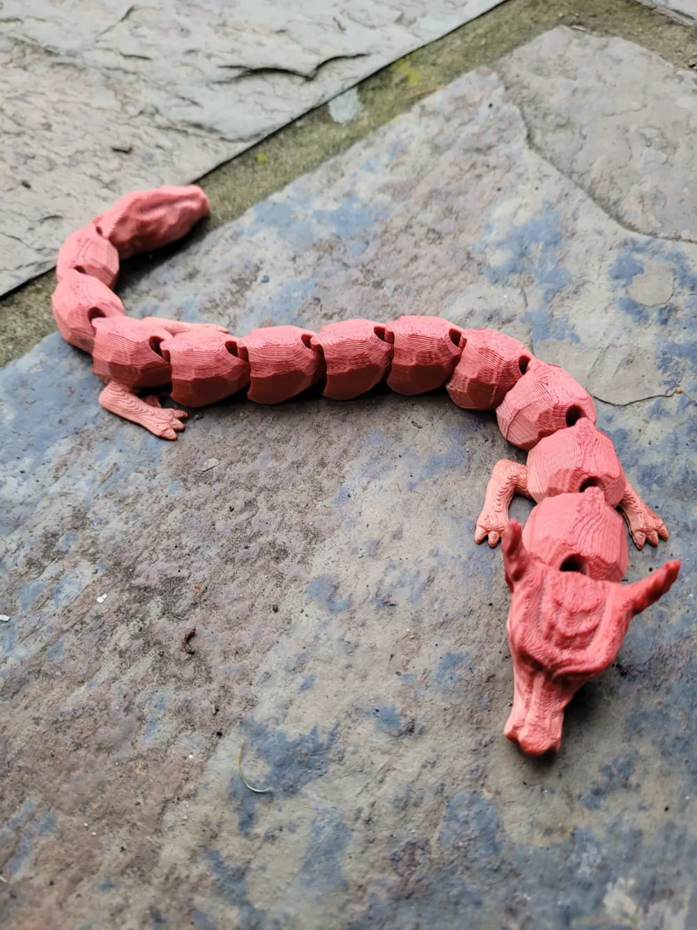 Articulated dragon fidget toy by 3DeeMagic MakerWorld: Download Free 3D ...