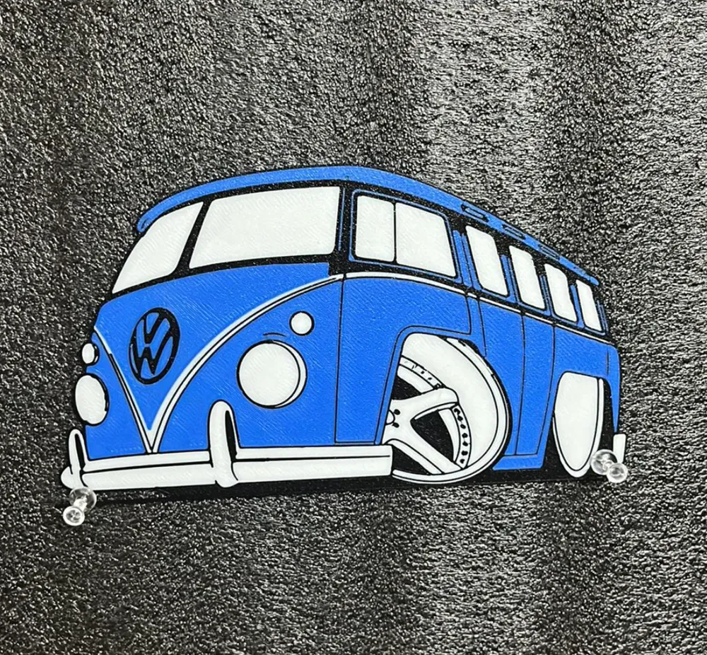 Slammed VW Bus by WagZPrintZ - MakerWorld