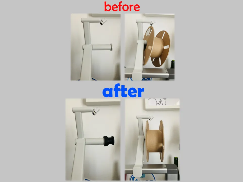 Bambulab A1 & A1 mini fast spool holder extension by Eden-LAB - MakerWorld