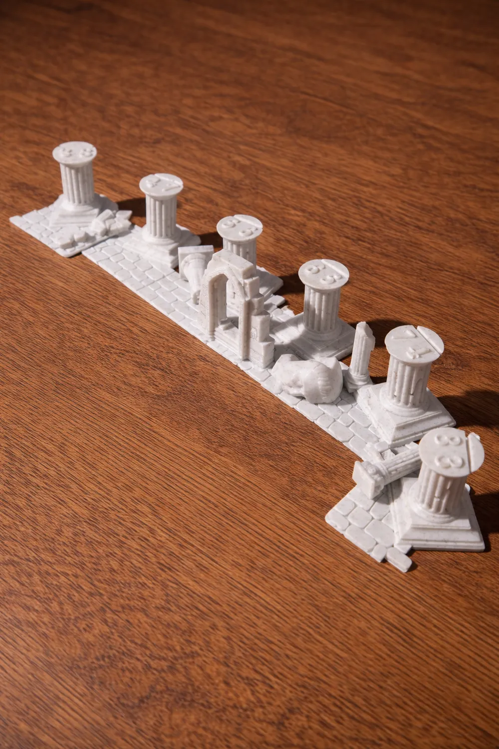 7 Wonders: Pantheon – Porte-cartes de divinité vertical - Modèle d ...