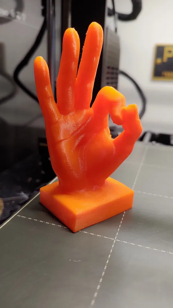 Circle Game Hand OK - Free 3D Print Model - MakerWorld