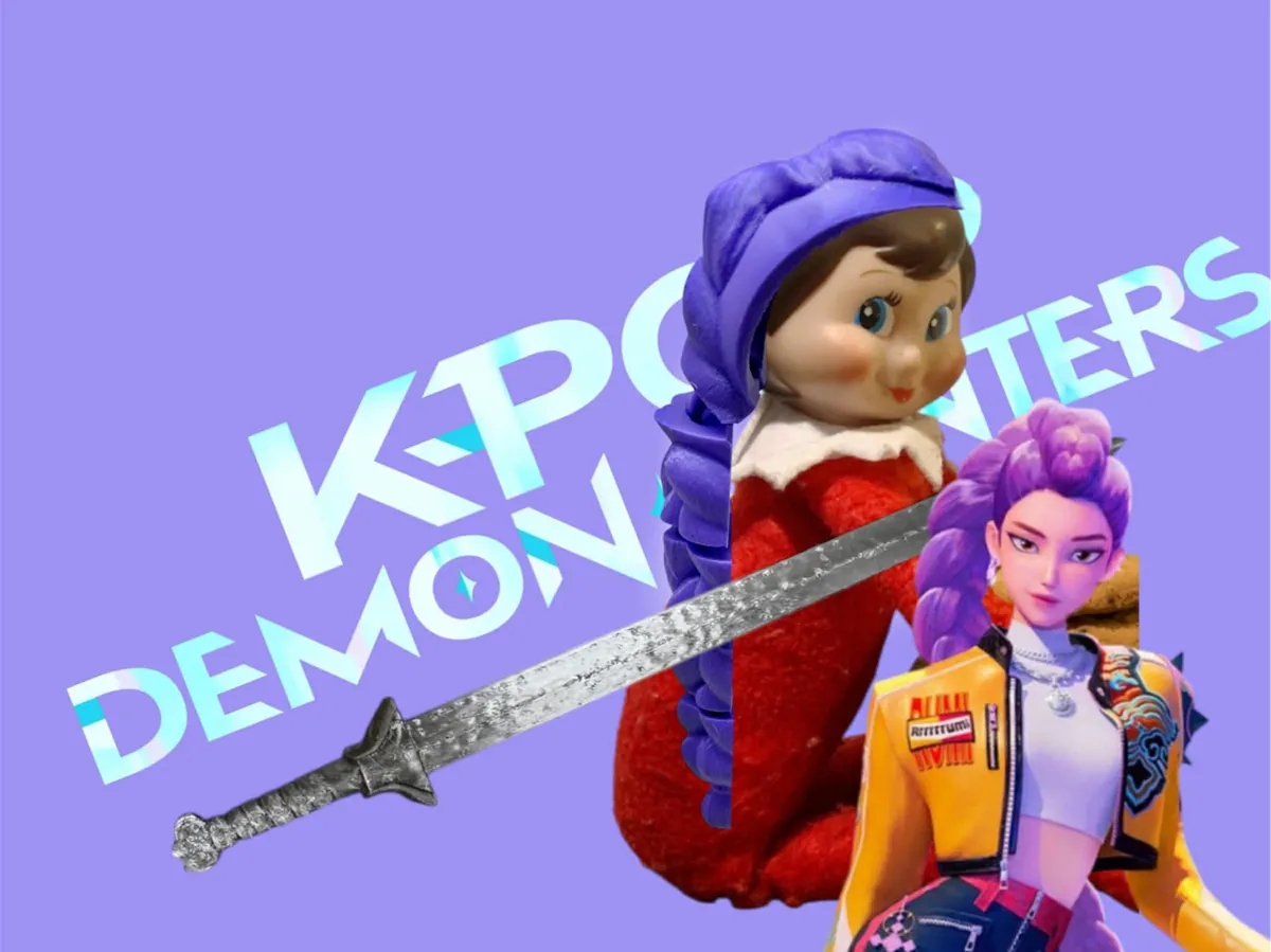 Rumi Wig for Elf on the shelf kpop demon hunters by Ada & K 3DA MakerWorld: Download Free 3D Models