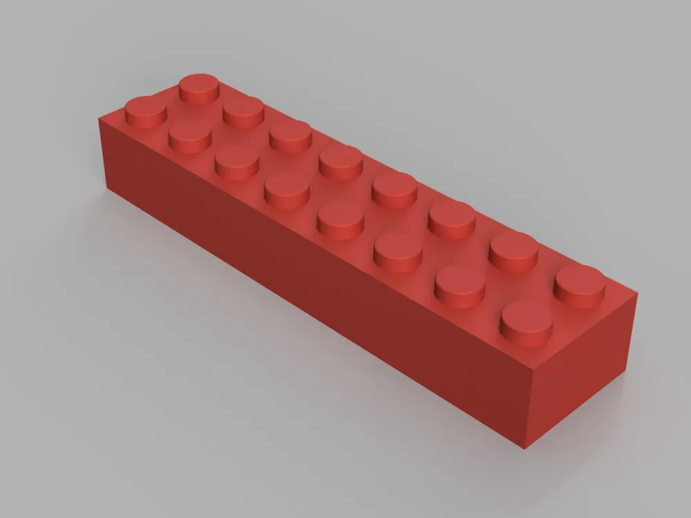 Lego brick 2x8 V2 by Gimmy3D - MakerWorld