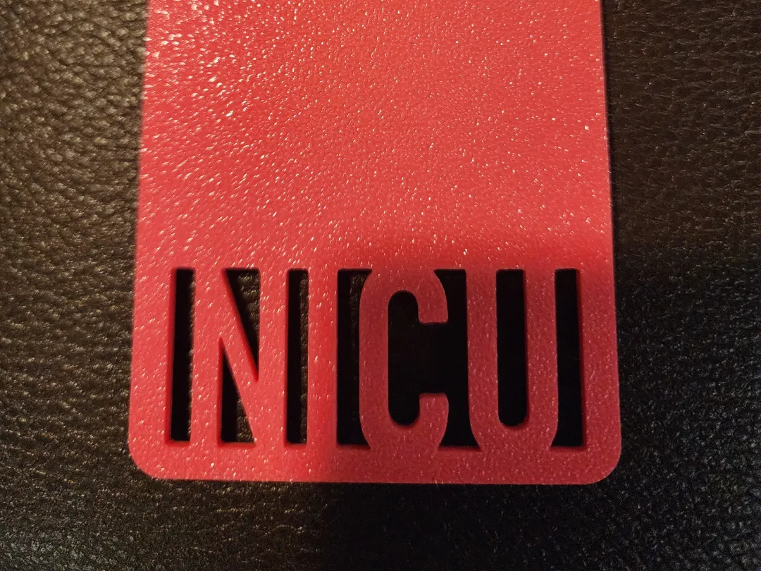 NICU BADGE BUDDY - Free 3D Print Model - MakerWorld