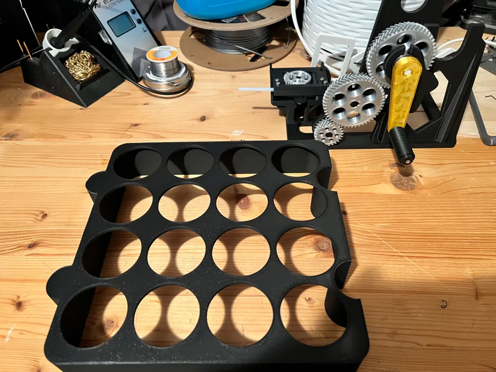 Simple Silicone Tube Rack 16pcs by Covic 3D - MakerWorld