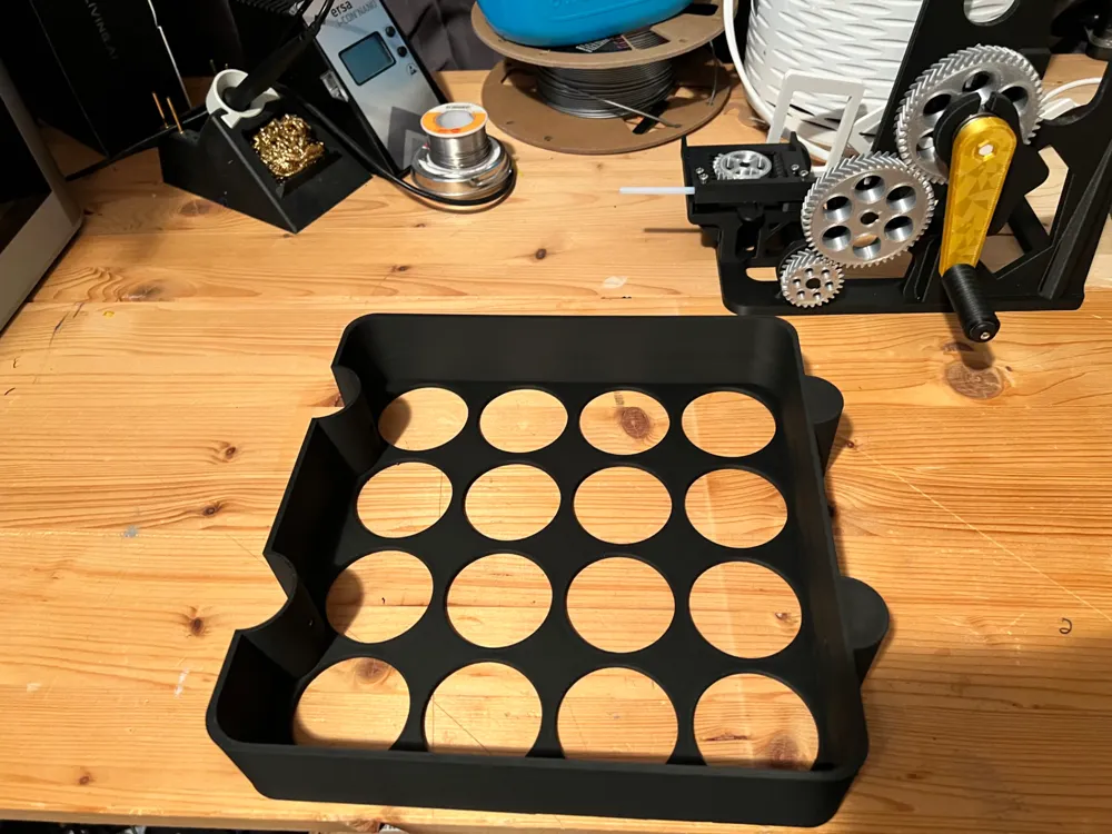 Simple Silicone Tube Rack 16pcs by Covic 3D - MakerWorld