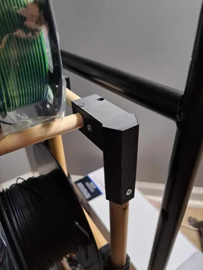 Filament Rack adapter for small reels by Plagueis76 - MakerWorld